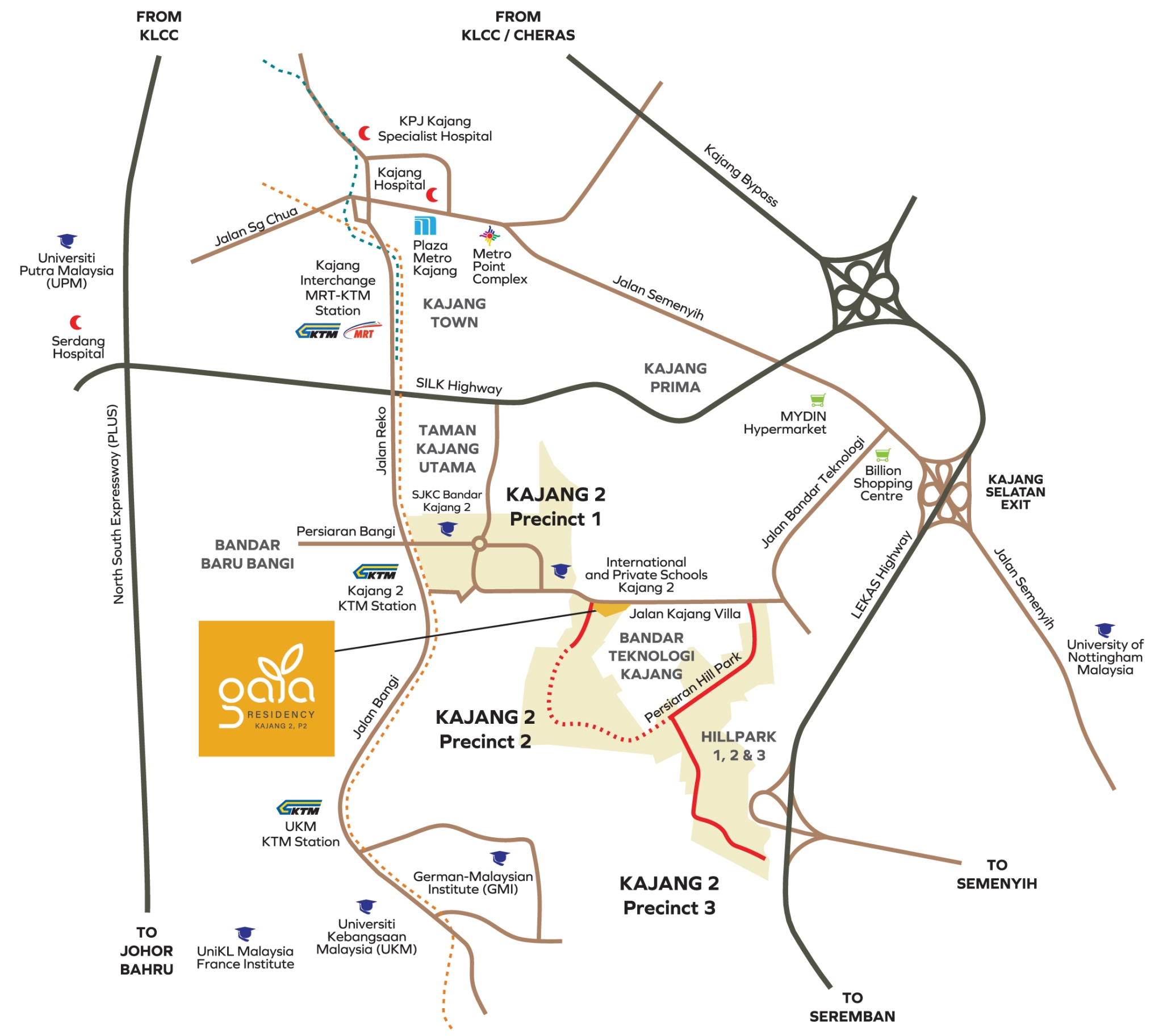 Gaya - Kajang 2 Township by MKH Berhad